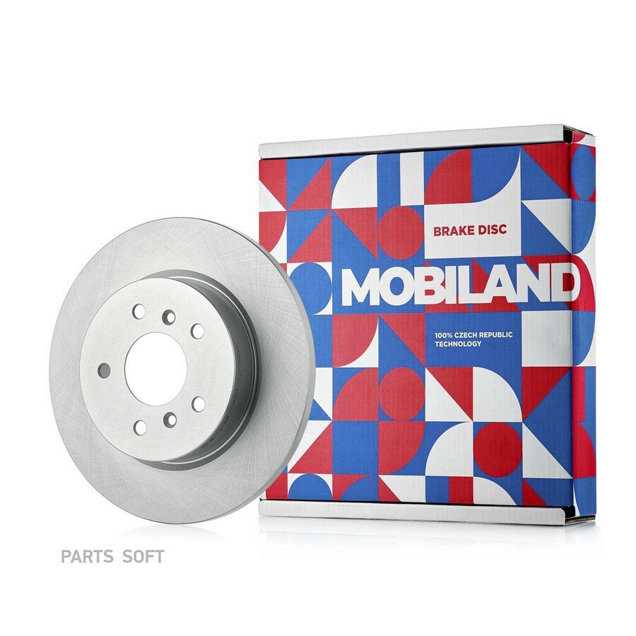 MOBILAND 416209410 диск тормозной! задний\ Nissan Qashqai II 14>