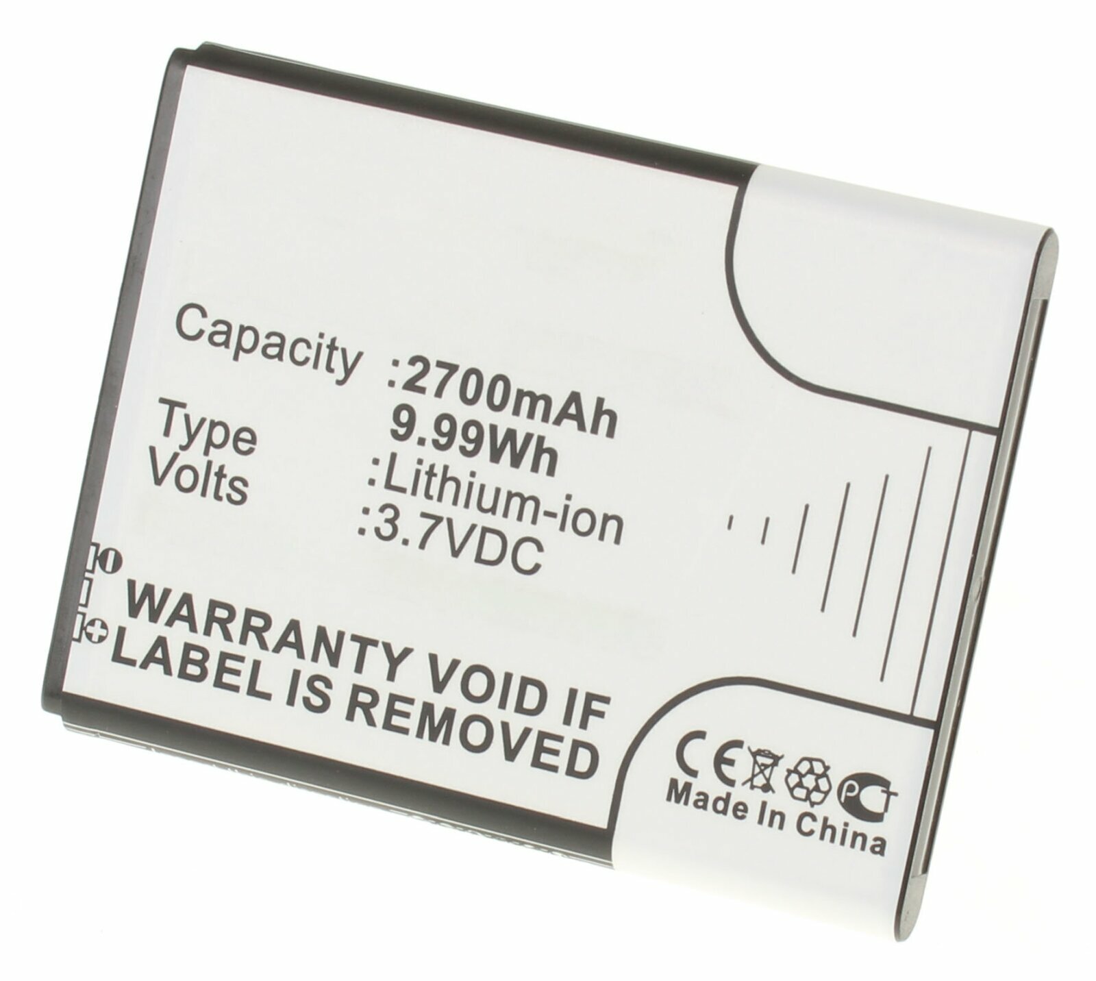 Аккумулятор iBatt 2700mAh для телефона Samsung EB615268VK, EB615268VU