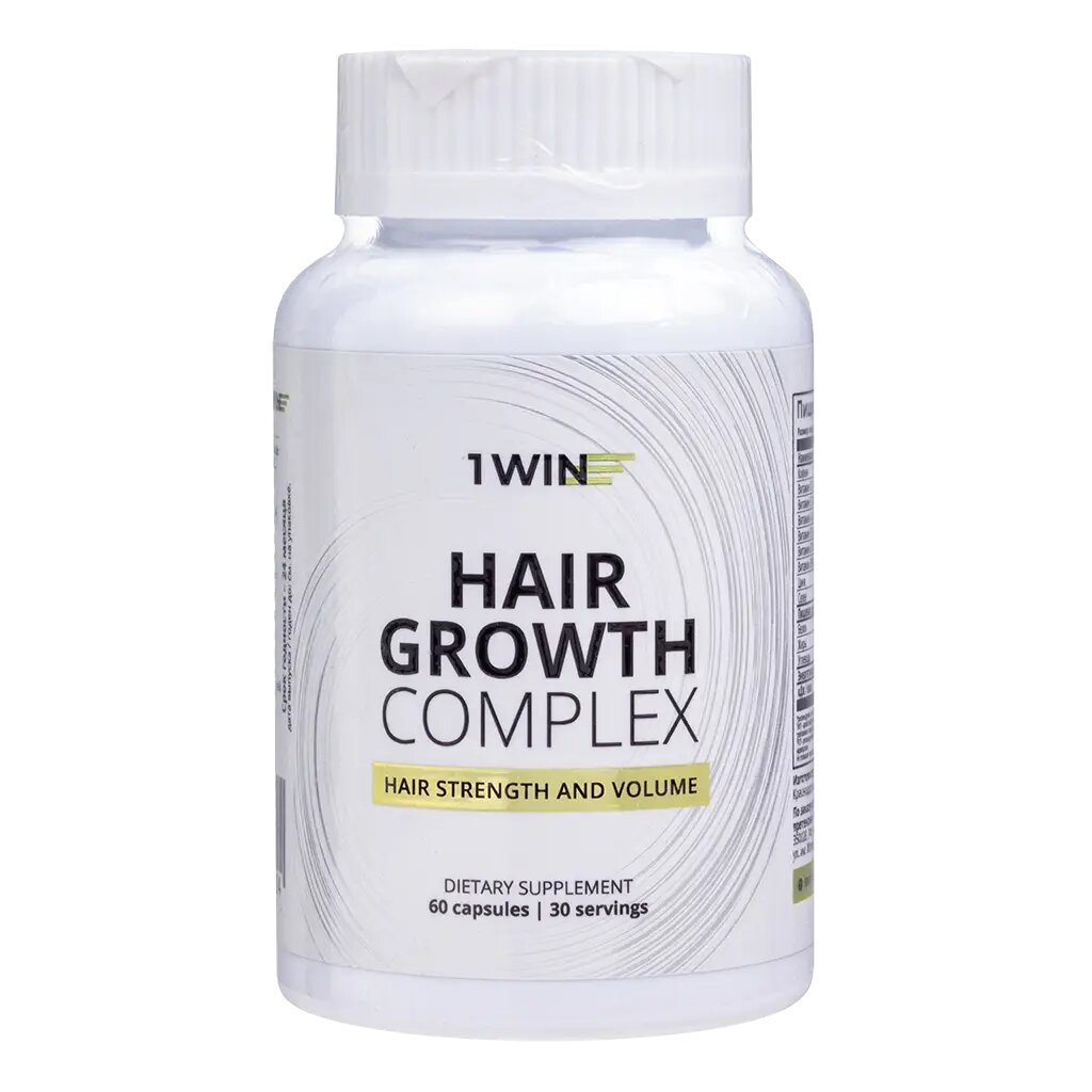 1WIN Комплекс для роста волос / Hair growth complex капсулы массой 460 мг 60 шт
