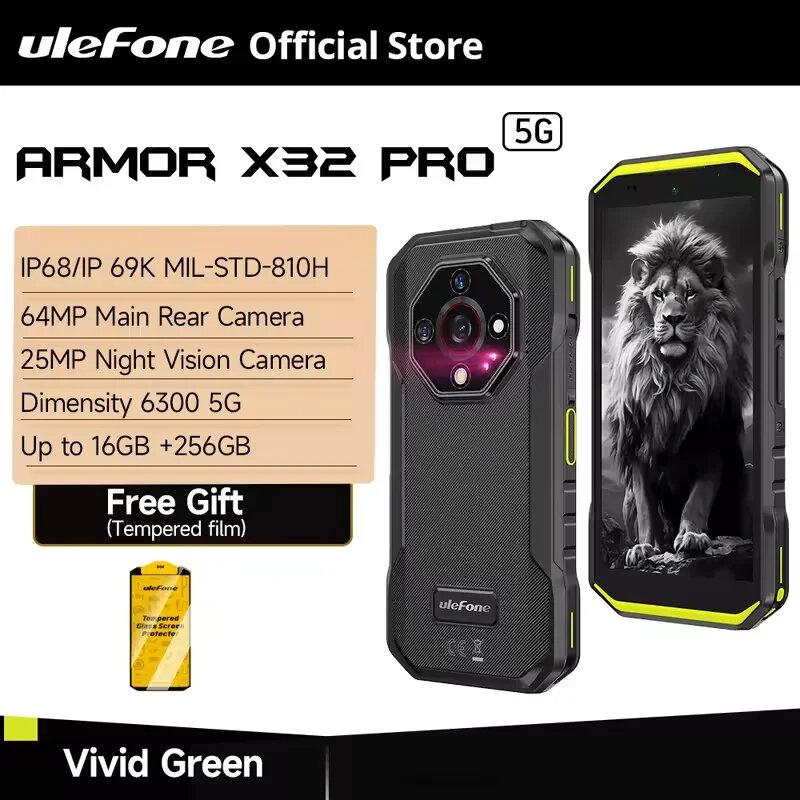 Смартфон Ulefone Armor X32 Pro, 8/256ГБ, global