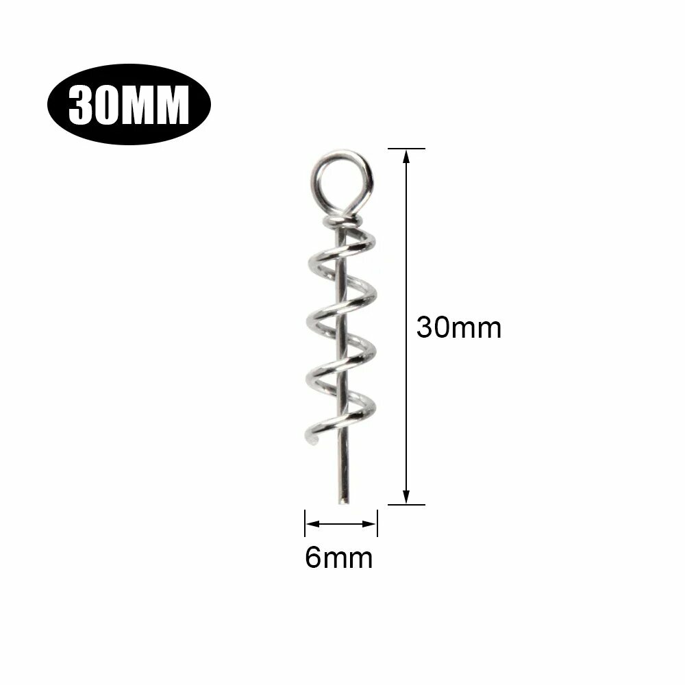 Рыболовные булавки 30mm, нержавеющая сталь