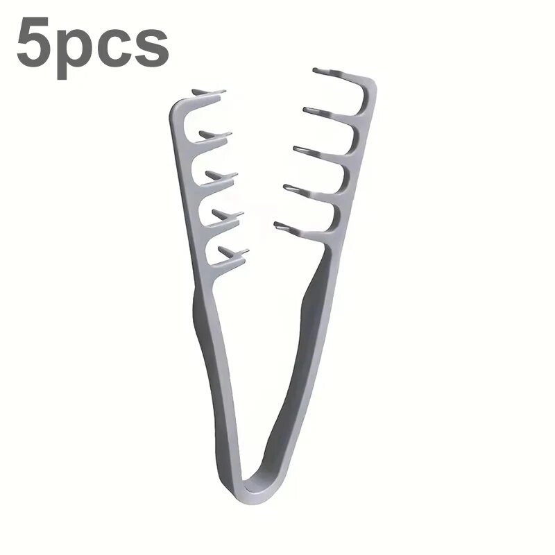Пластиковая расческа для объема Grey-5pcs