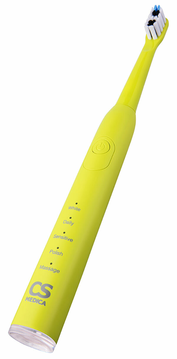 Электрическая зубная щетка CS Medica CS-232, зеленая