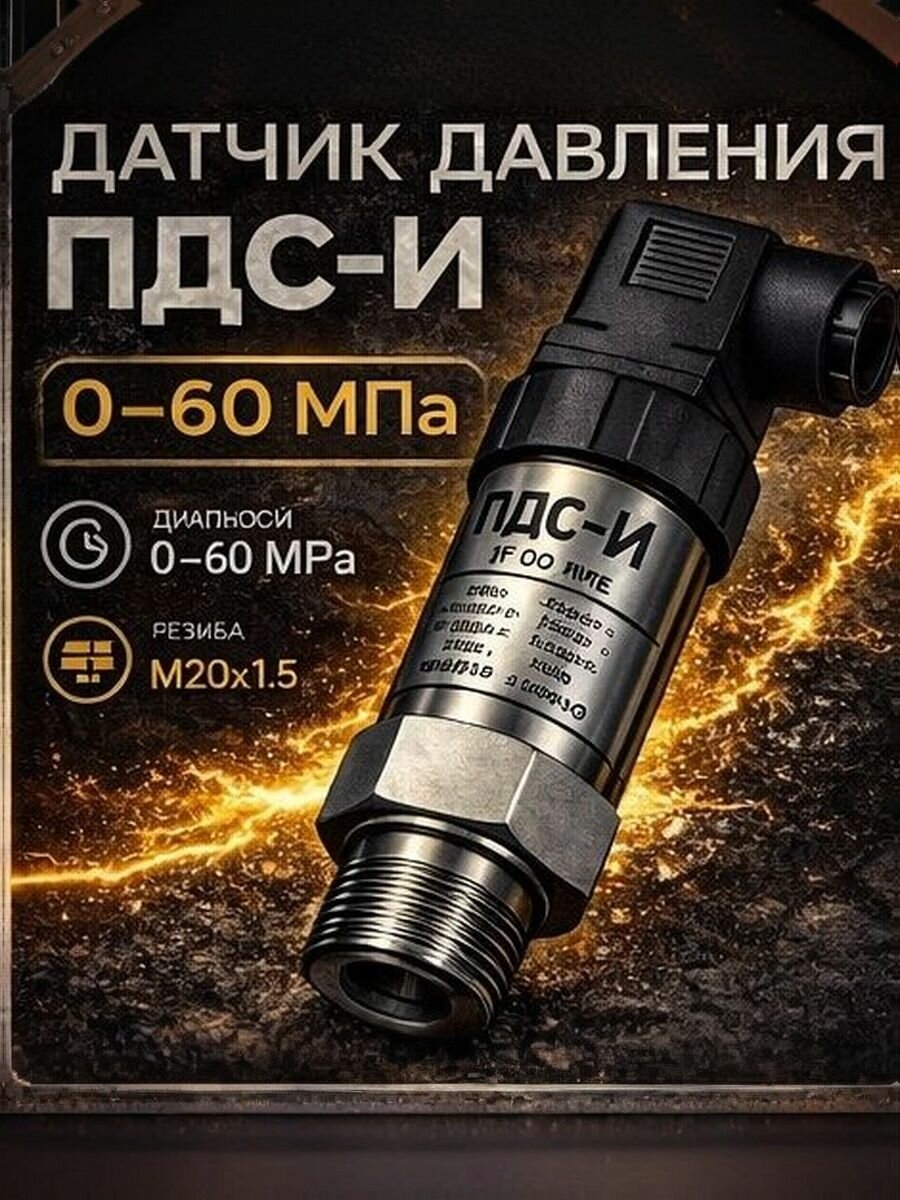 Датчик давления ПДС-И (0.60 Mpa) A4-0.5-Д-M20