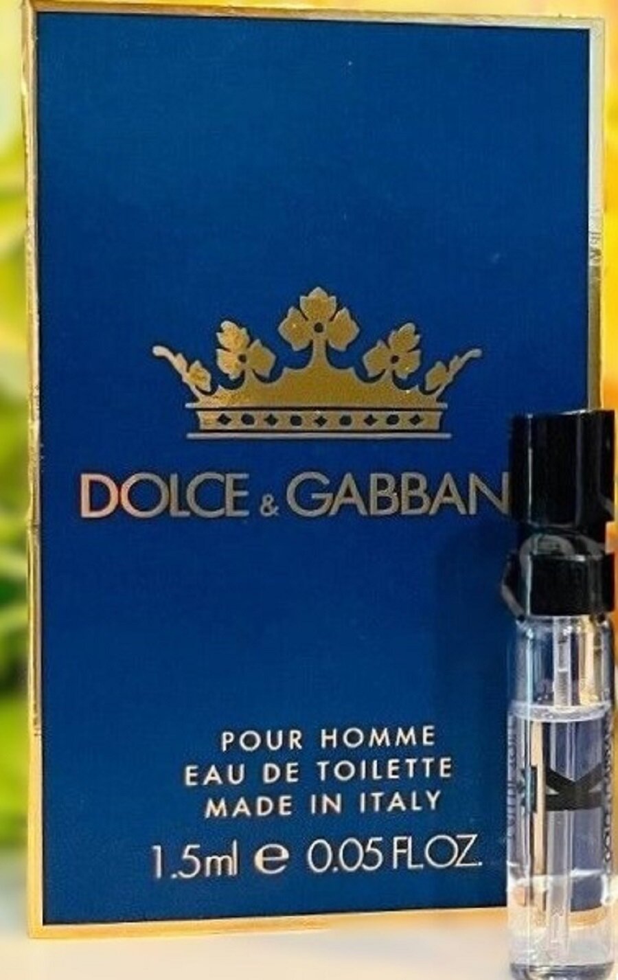 Туалетная вода мужская Dolce & Gabbana KING 1.5мл (edT - eau de Toilette)