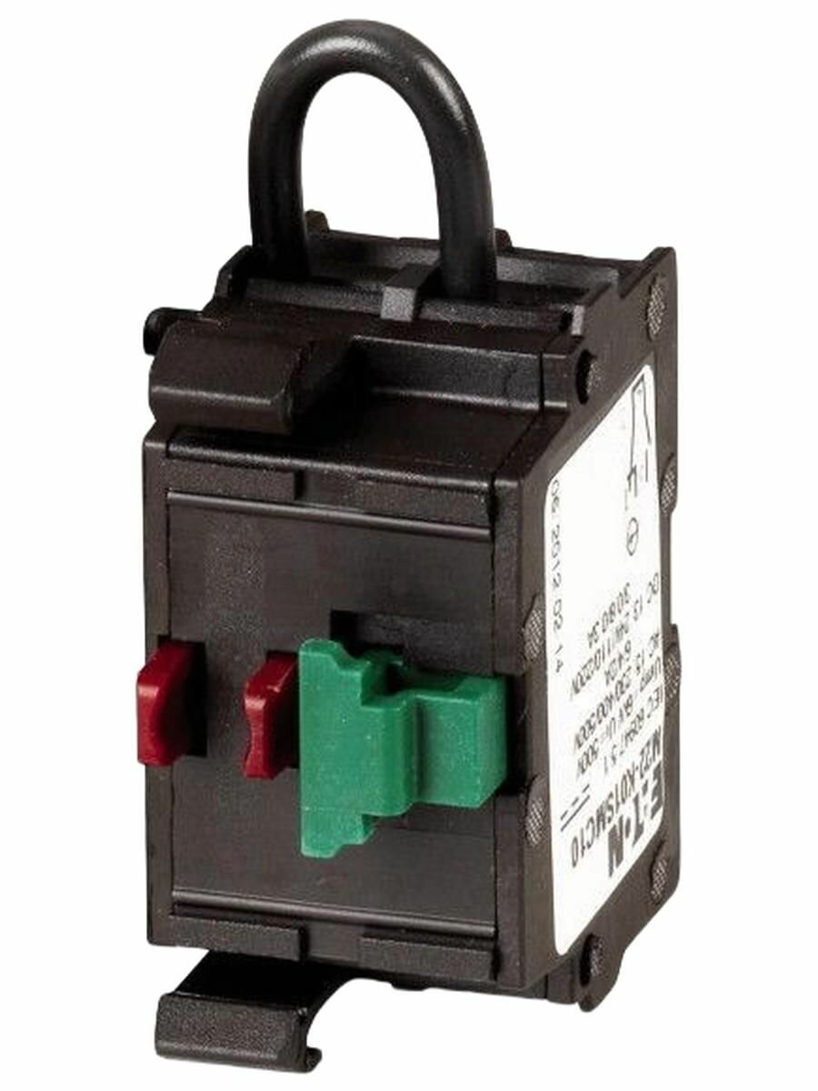 M22-K01SMC10 Eaton, Контакт 1 НЗ, переднее крепление, винт, самодиагностика. Артикул: 121472.