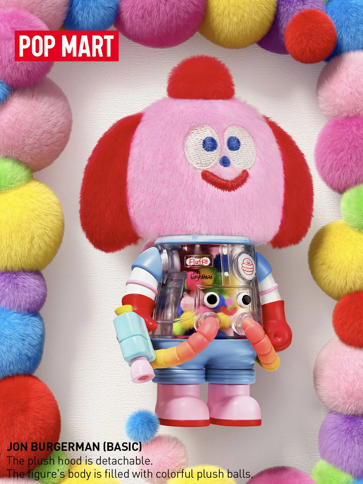 Коллекционная фигурка Слепая коробка ПОП март MEGA SPACE MOLLY 100 Series4-JON BURGERMAN(BASIC), унисекс, пластик,1 шт