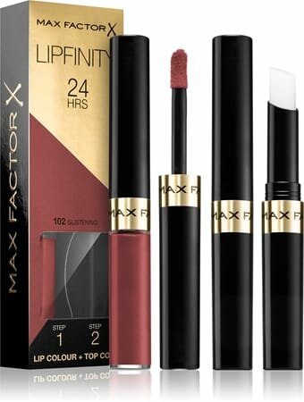 Губная помада Max Factor Lipfinity Lip Colour, оттенок 102 glistening, 4,2 г