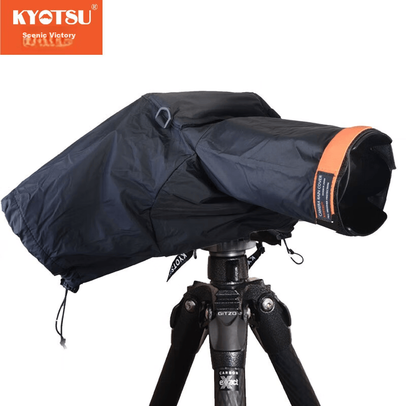 KYOTSU профессиональный дождевик для DSLR камеры с съемным окуляром черный для телеобъективов 70-200 80-200 100-400