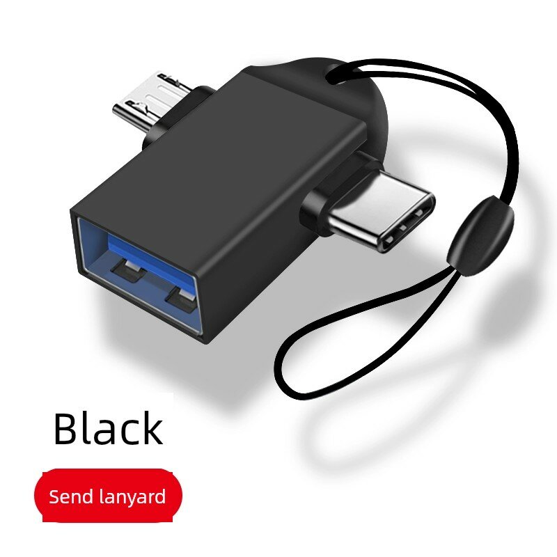 Адаптер OTG с интерфейсом типа C, кабель для передачи данных, конвертер USB 3.0 для мобильных телефонов, компьютеров,