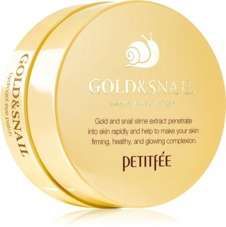 Маска гидрогелевая Petitfee Gold & Snail, для области вокруг глаз, 60 шт