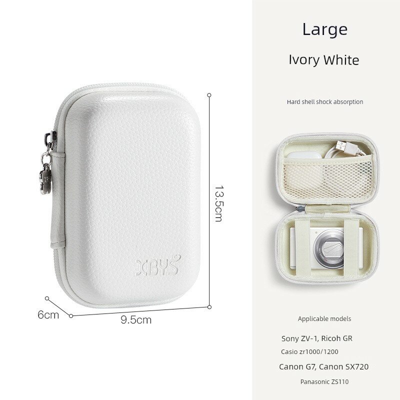 Чехол для фотоаппарата SONY ZV1F ZV1, портативная сумка для хранения ZV1M2 RX100M7 DSC-RX100 RX100M2 M3 M4 M5M6, черный