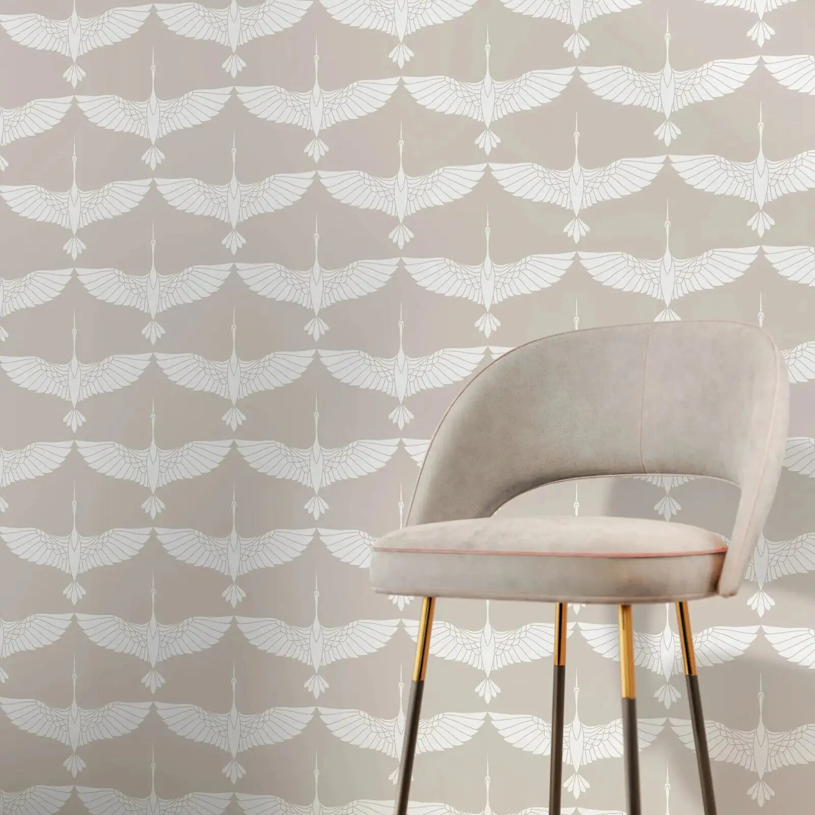Обои Pixel&Wall "Журавли", Tradition Un-paste, 50x300 см