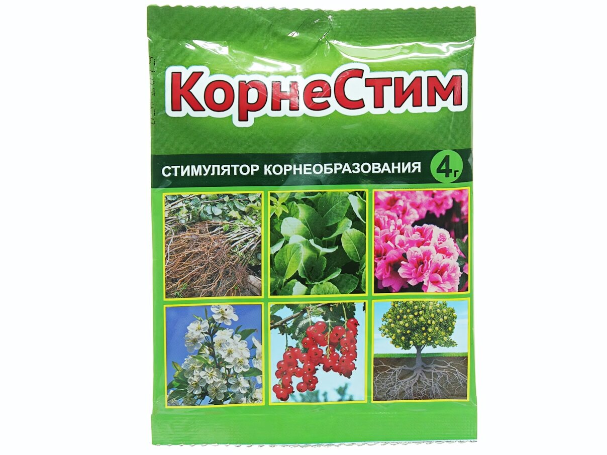 Стимулятор корнеобразования "КорнеСтим", 4 г, для саженцев и черенков