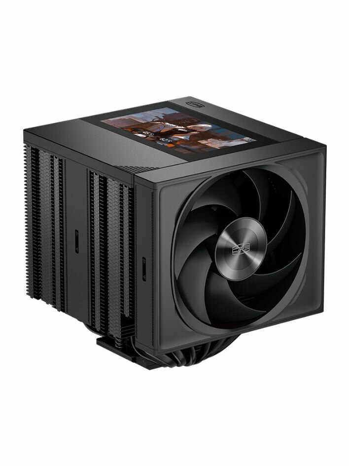 Кулер для процессора PCCOOLER RZ820 Display BK Black
