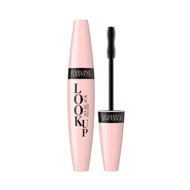 Тушь для ресниц Eveline Cosmetics Look Up So Black, цвет: черный, 10мл