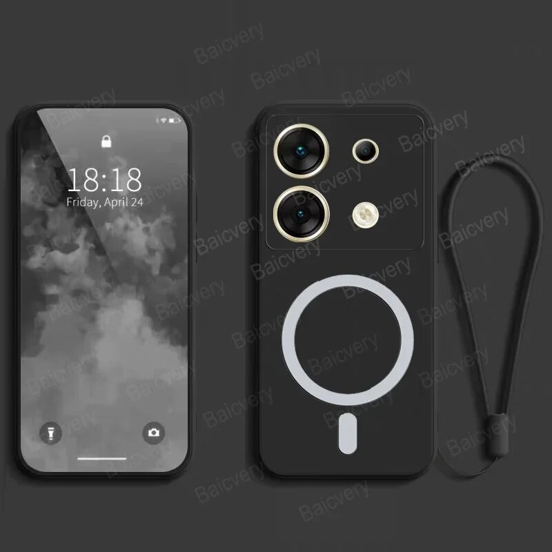 Чехол для Infinix Zero 30 5G X6731, черный