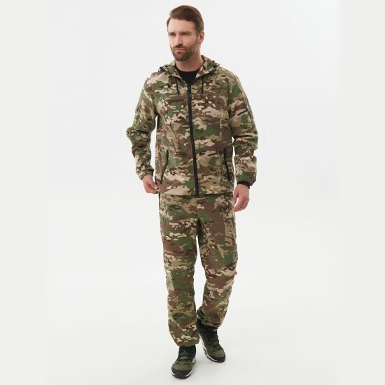Костюм летний Huntsman Стрелок-Антимоскит ткань Сорочка цвет Мультикам р.52-54/170-176