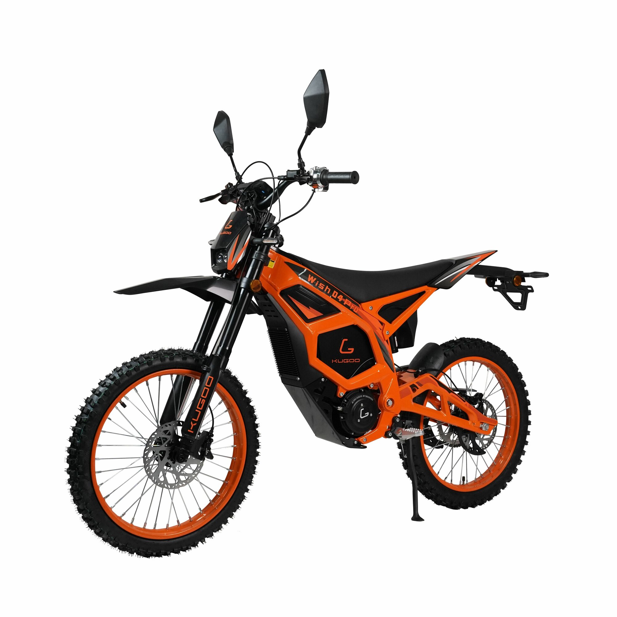 Электромотоцикл Электропитбайк Питбайк Kugoo WISH 04 PRO 5000W, 72V/36AH
