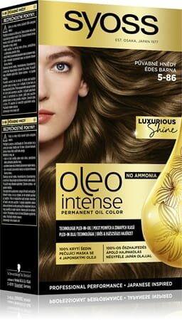 Краска для волос Syoss Oleo Intense, оттенок 5-86 Сладкий коричневый, 1 шт