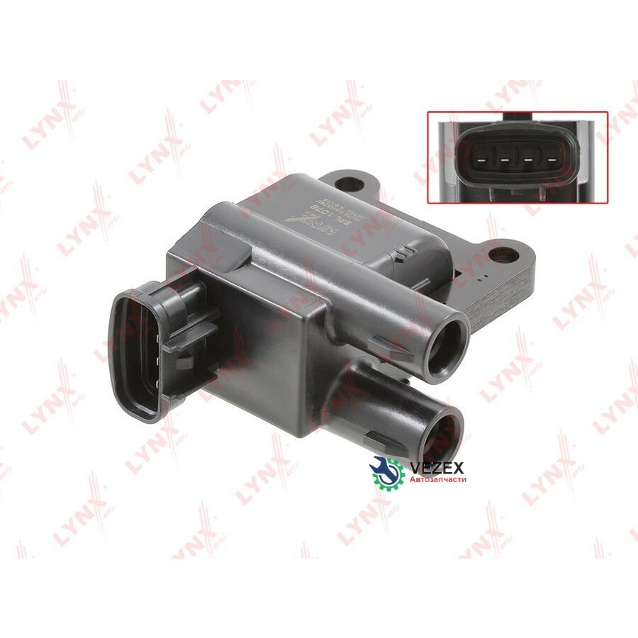 LYNXAUTO SPL1076 катушка зажигания!\ Toyota Camry/Avensis/Corolla/RAV 4 2.0 96-01