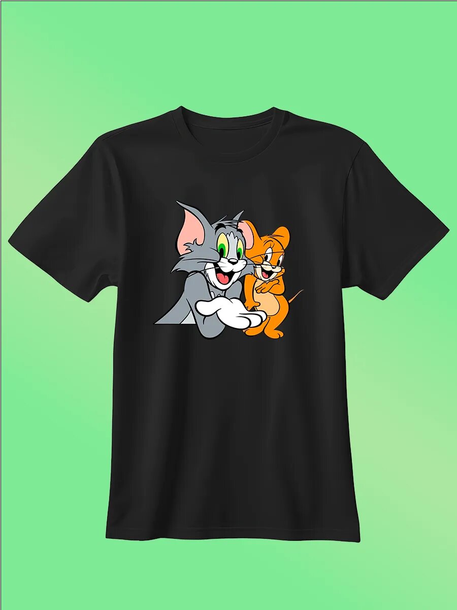 Футболка Том и Джерри Tom and Jerry оверсайз