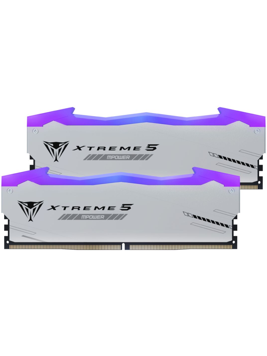 Память DDR5 2x16GB 6000MHz Patriot PVXR532G60C30KM Viper Xtreme 5 RGB RTL Gaming PC5-48000 CL30 DIMM 288-pin 1.35В с радиатором RTL