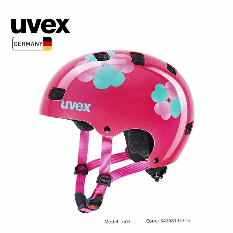 Детский велосипедный шлем uvex kid 3cc German Uves для мужчин и женщин, защитное снаряжение для баланс-байков и