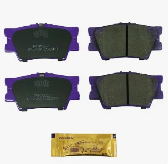 PN1522 Колодки тормозные TOYOTA 06- задние Тойота