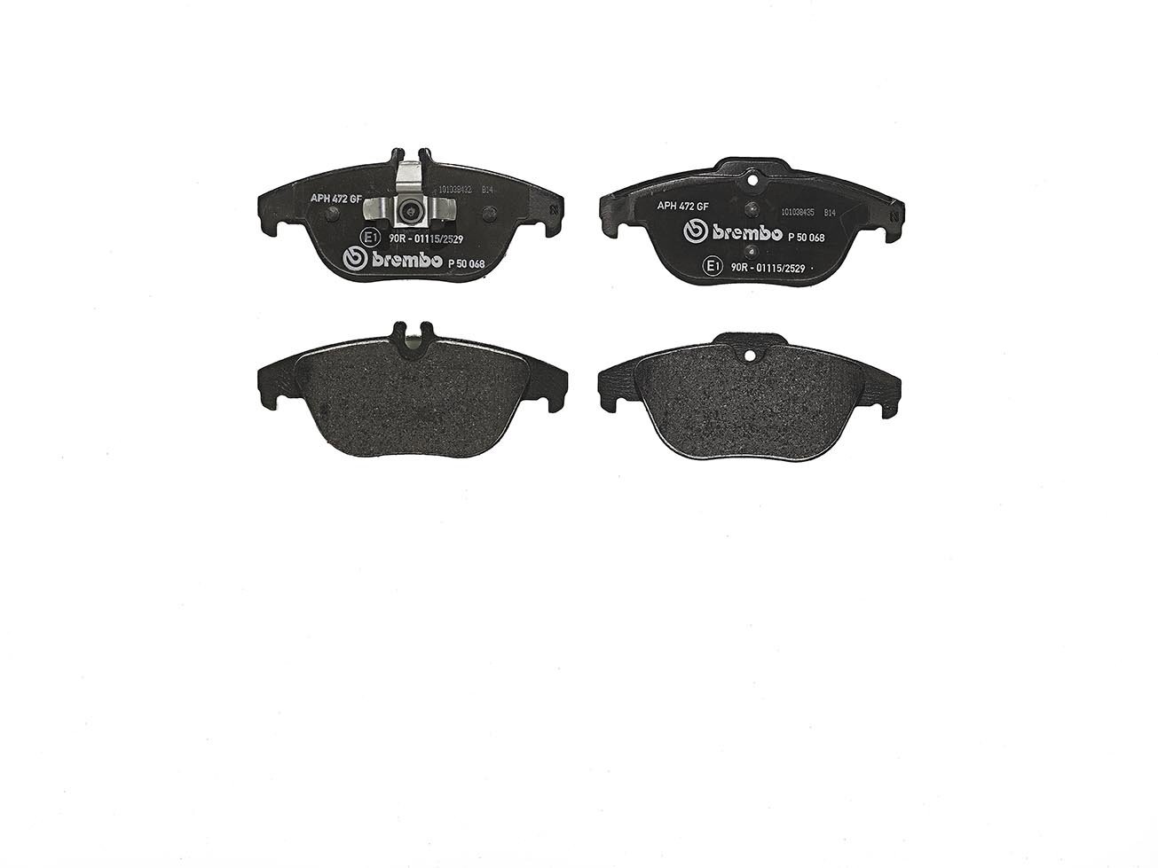 Колодки дисковые зад. BREMBO P50068