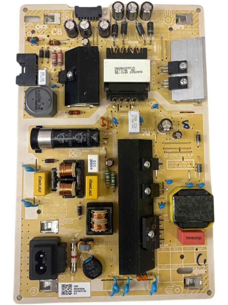 Блок питания (BN41-0285A-000), для телевизора Samsung UE58AU7570U P: PT580GT03-1 ver1.0