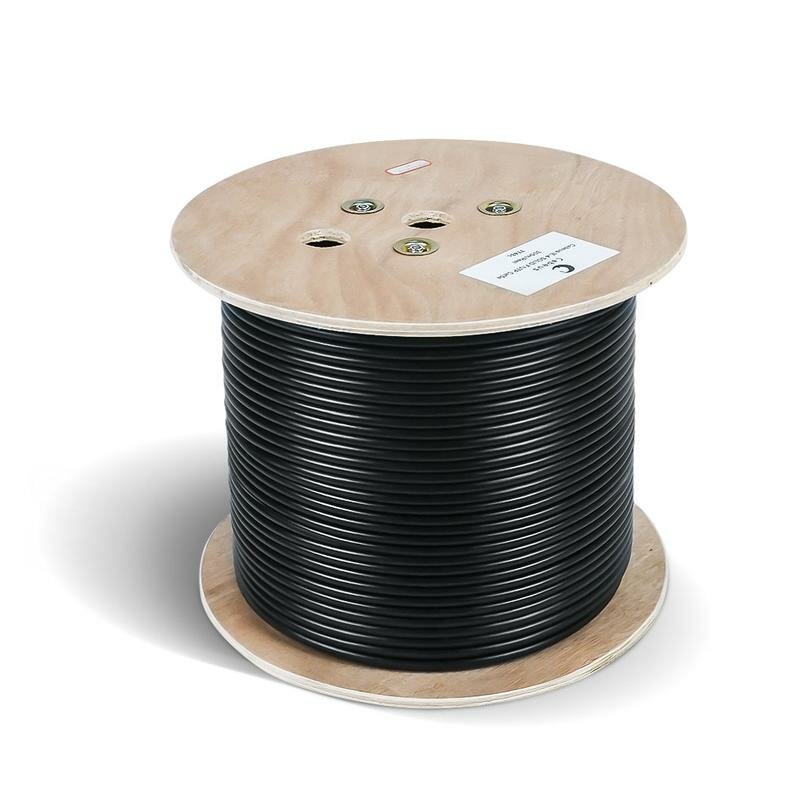Кабель для интерфейса RS-485/RS-422 RS-485 2х2х24AWG/7 МЖ (patch) PVC 2х(2х24 AWG) экран-фольга + оплетка 90проц. - 40град. C- +75град. C (уп.305м) Cabeus 7746c