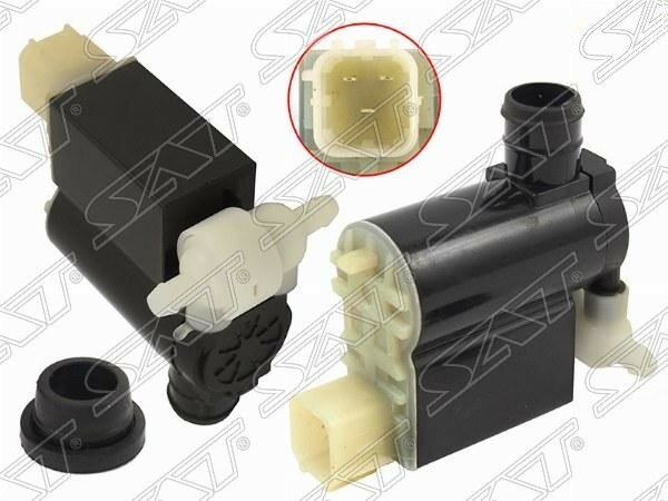 Насос омывателя SAT ST-96389088 Chevrolet Lacetti 04-13