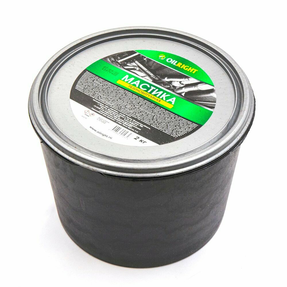 Мастика резинобитумная 2,1кг OILRIGHT 6101