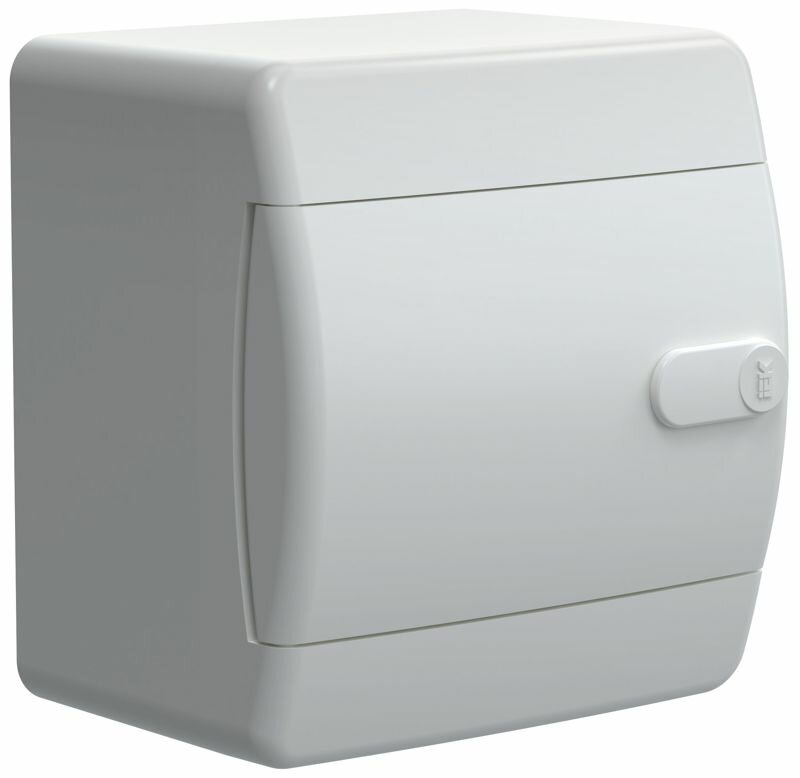 Корпус ЩРН-П-4 UNION Compact IP41 бел. дверь пластик. IEK UIC-KP13-N-04-41-K01