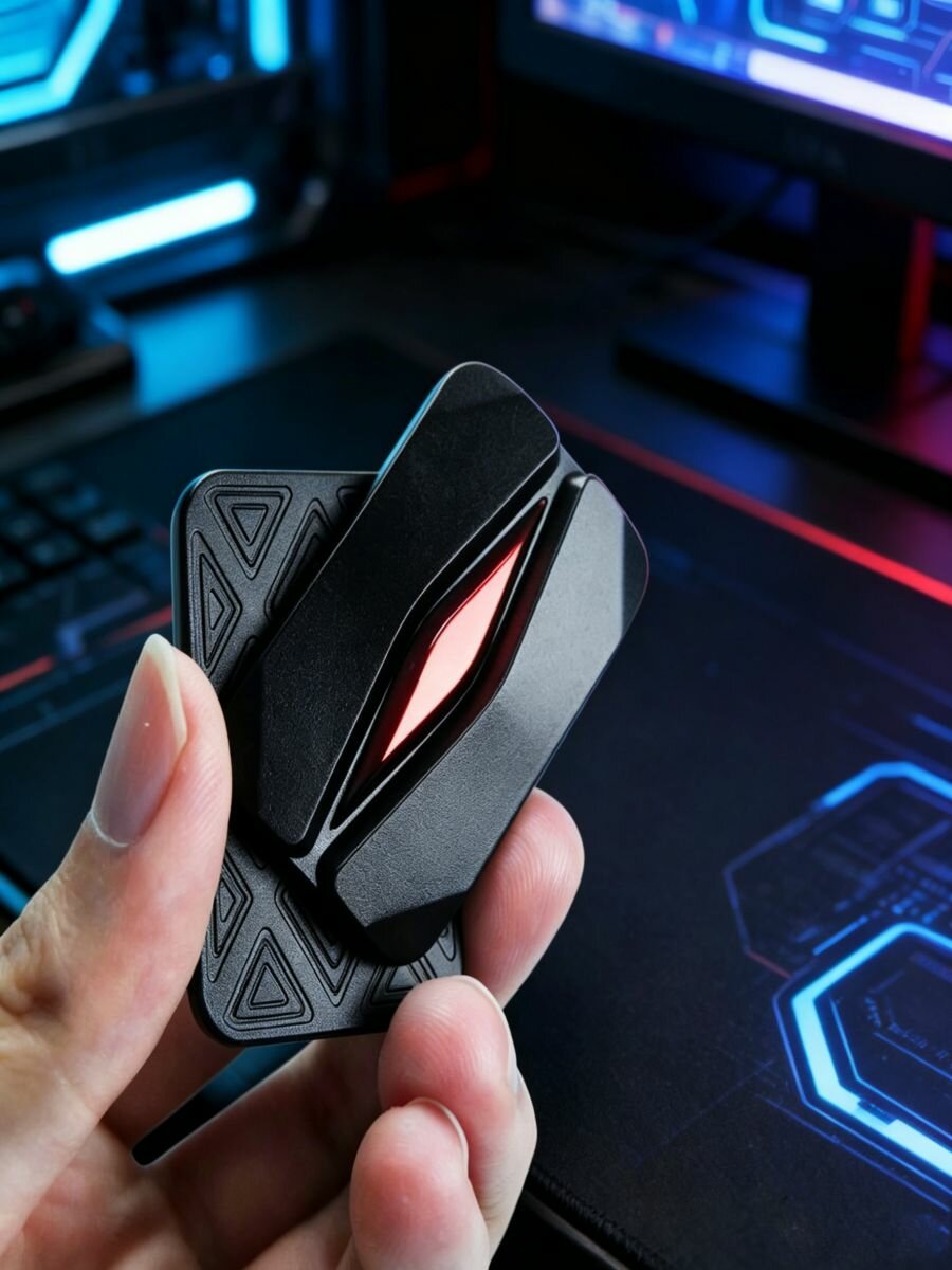 EDC металл Pop-карта Kongshan Push-карта Безлимитная карта для взрослыхх