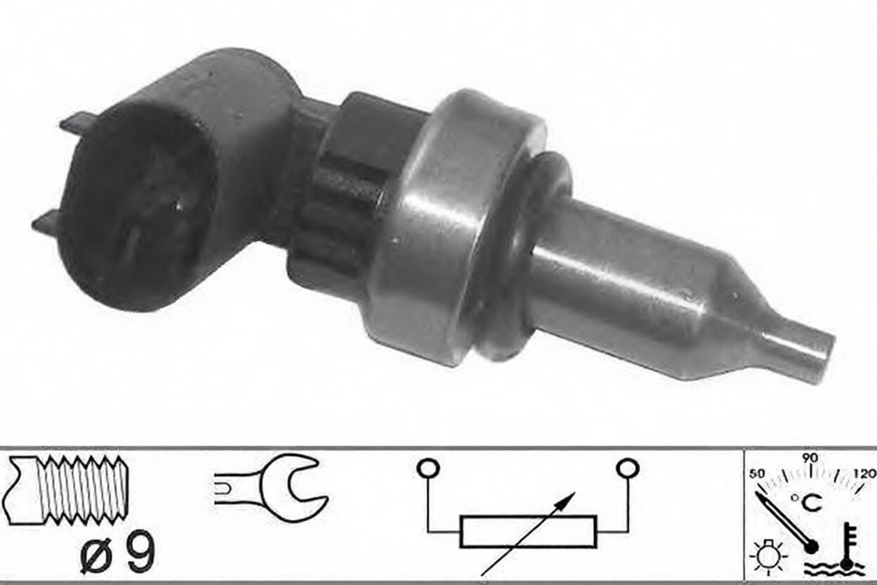 Датчик температуры ОЖ MERCEDES W222 330791 Era арт. 330791