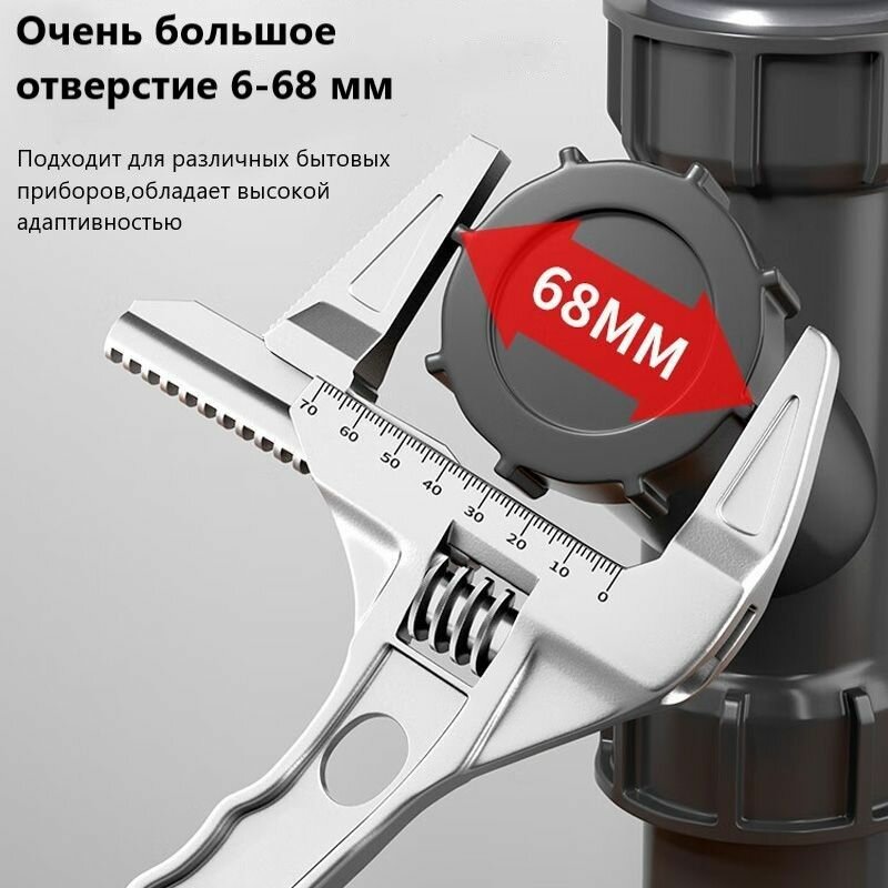 Разводной ключ для водопроводных труб/ разборка сантехники/ремонт сантехники, сборка мебели ремонт сантехники сборка мебели разводной трубный ключ