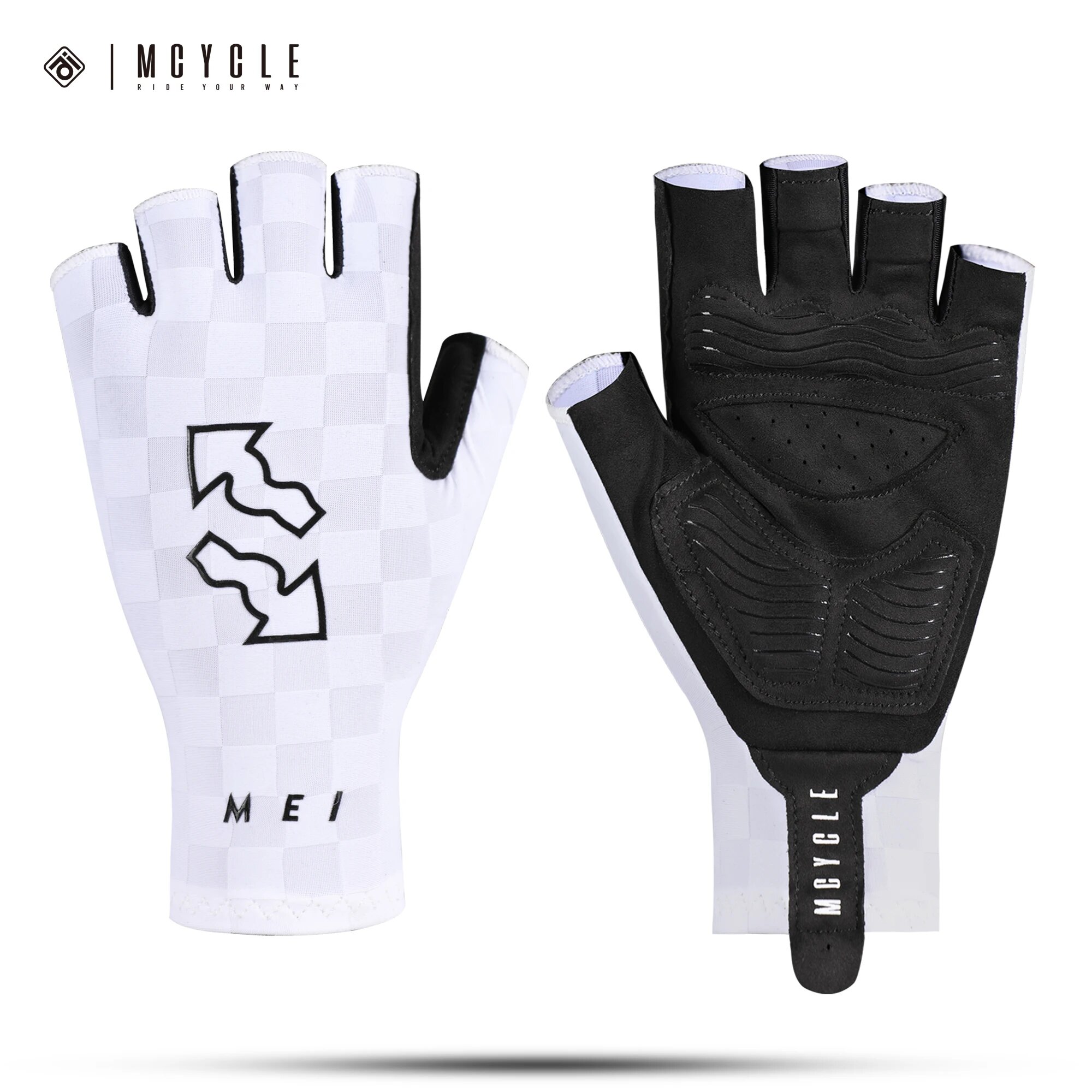 Велосипедные перчатки Mcycle White Arrow