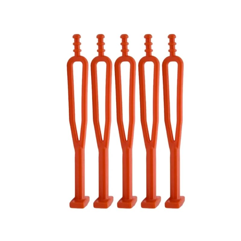 Резиновая боковая подставка для мотокросса для KTM EXC EXCF XC XCW XCF XCFW Six Оранжевый, 5pcs red