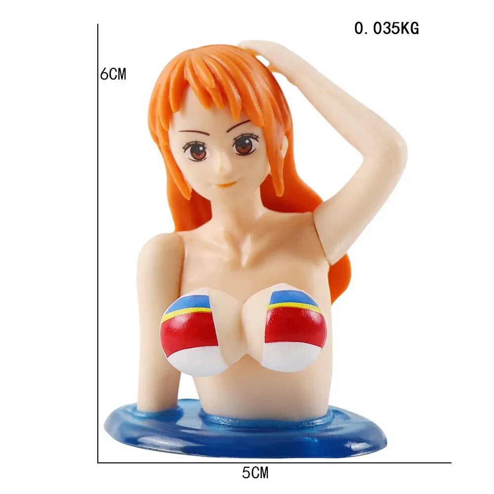 Аниме фигурка Nami, 6см, 0.035KG, Color Name: E