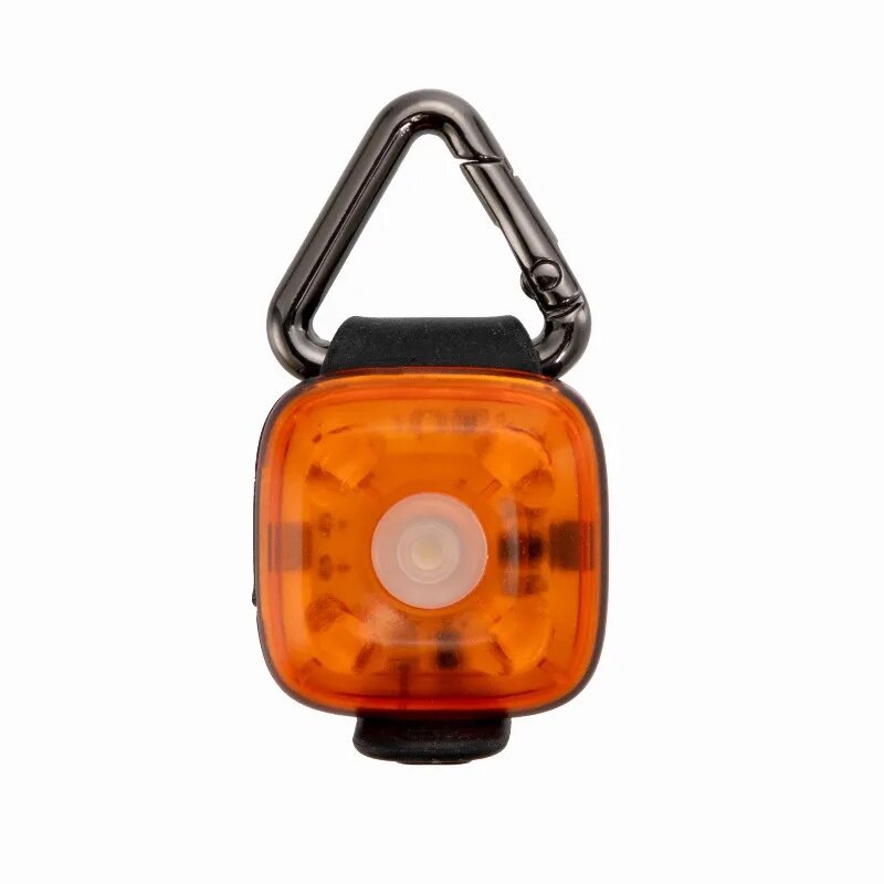 Светящийся кулон для собак и кошек USB-перезаряжаемый 3 режима Оранжевый, Orange