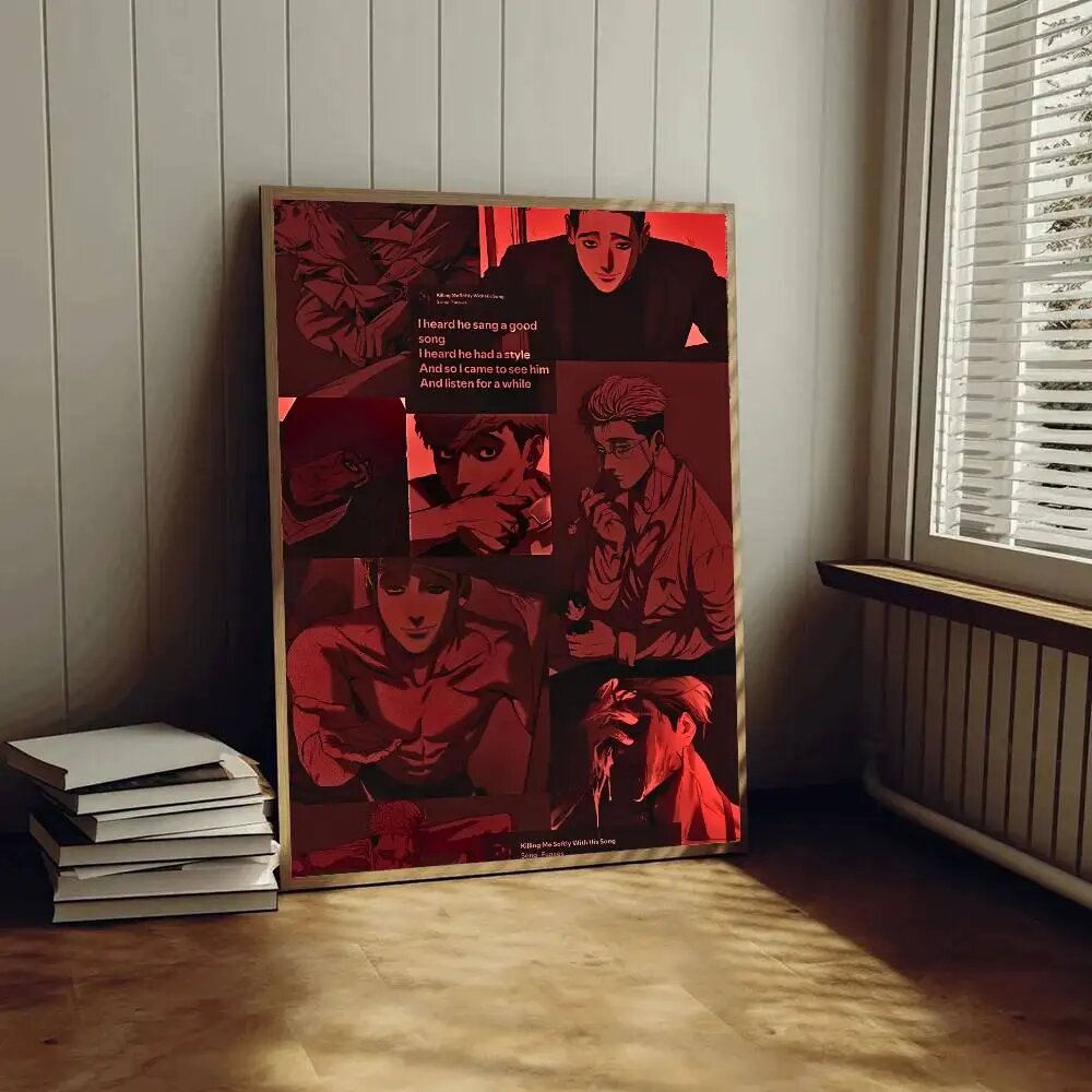 Постеры K-Killing S-Stalking bilibili HEI-9, 50x70cm No Frame
