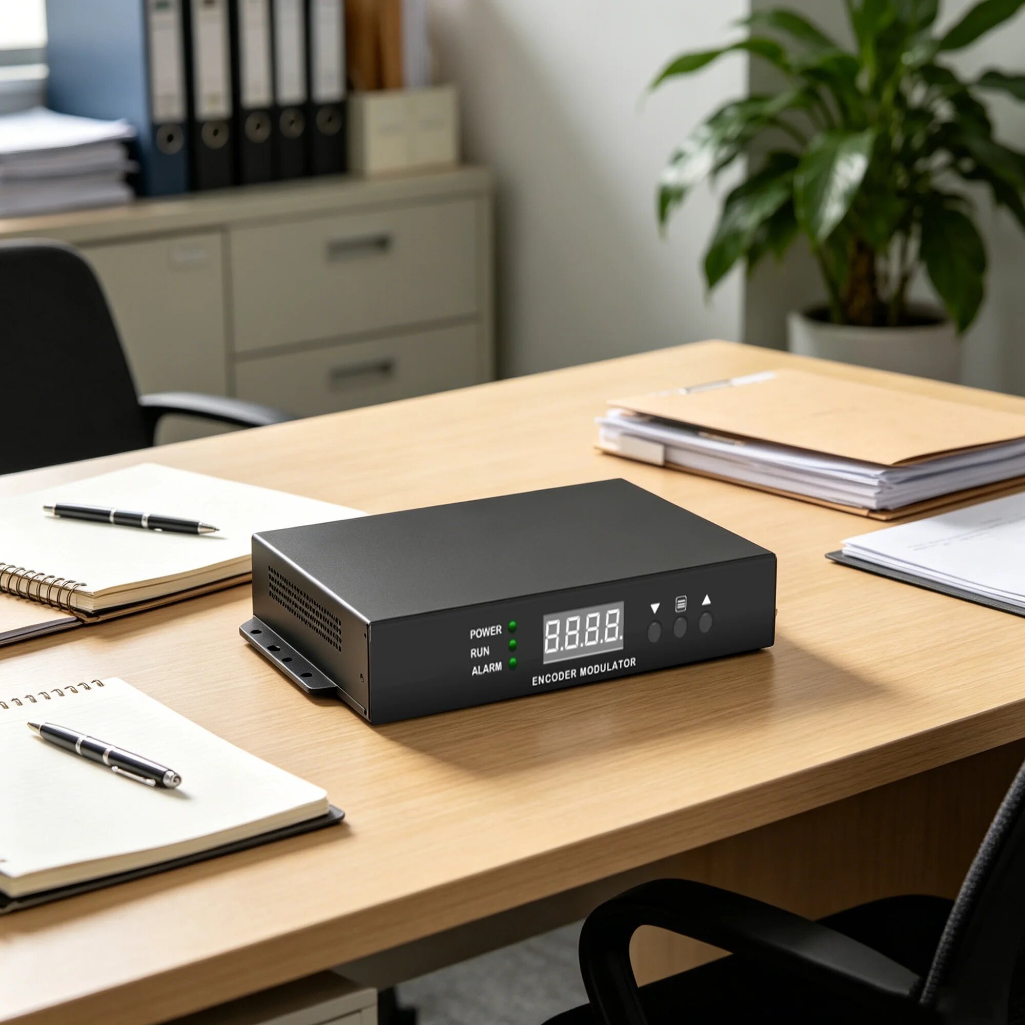 DVB-T Модулятор Энкодер MPEG-2 HD MI RF, Красный — фото 1