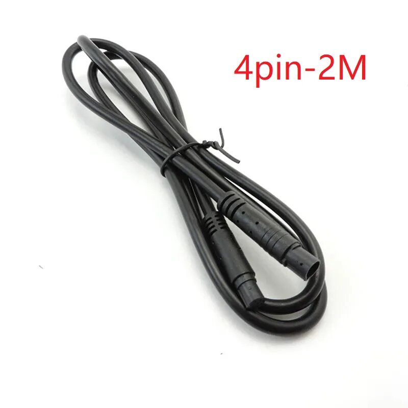 FVJVYE Удлинитель кабеля для видеокамеры, черный, медный, 1-6 м 4pin-2M