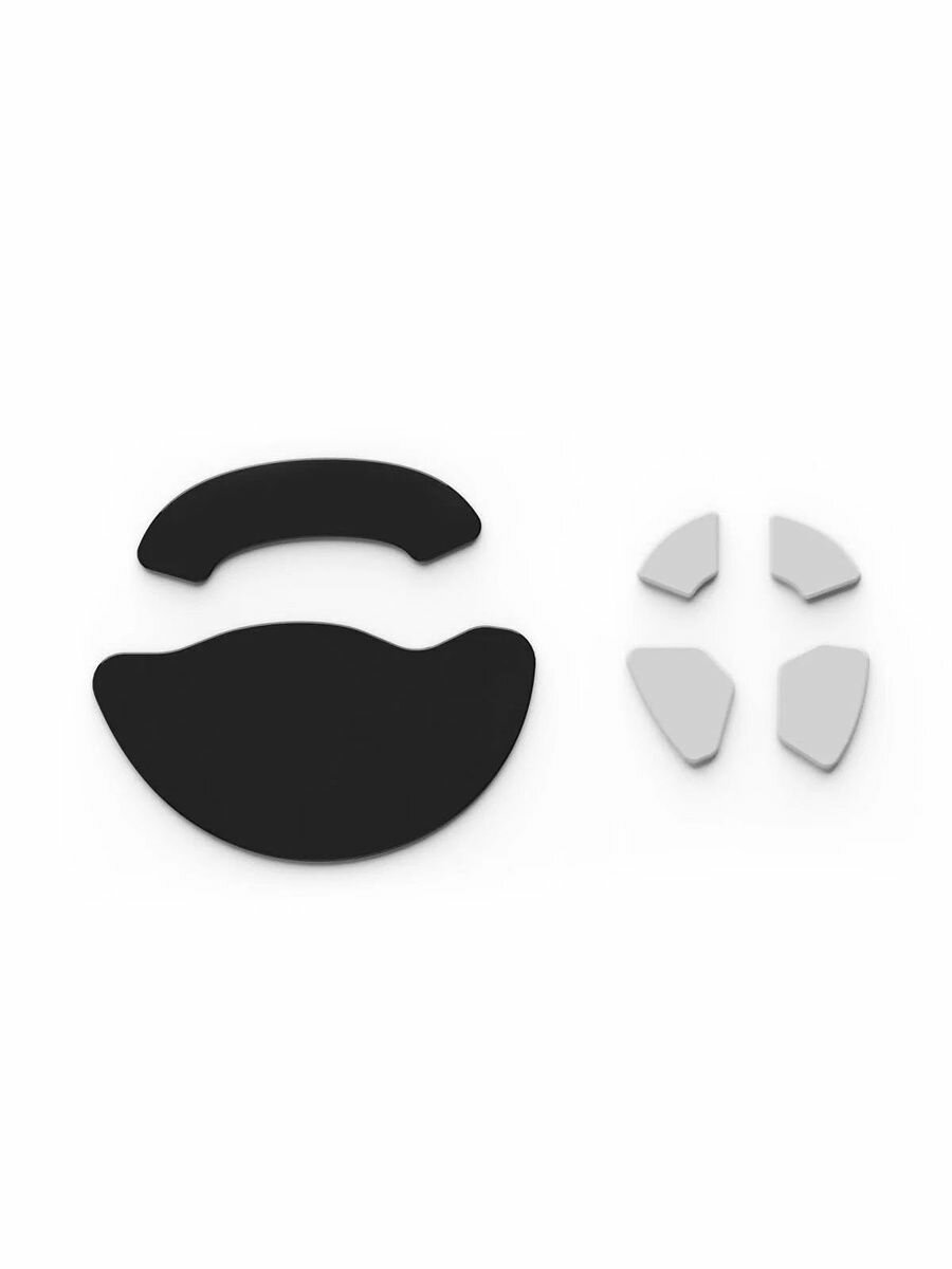 WLMOUSE глайды PTFE для игровой мыши Sword, черно-белый