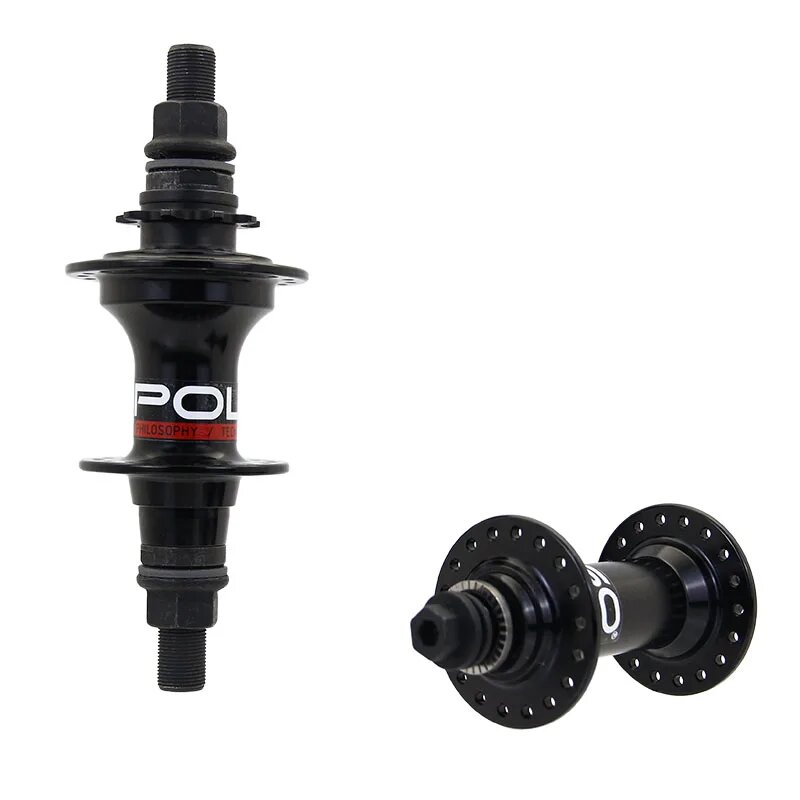POLSO BH002 BMX втулки, черные, Left driver 1pair