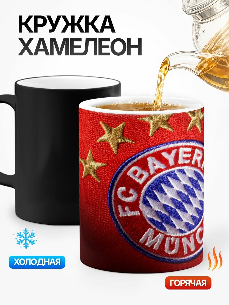 Кружка хамелеон FC Bayern Munich Бавария