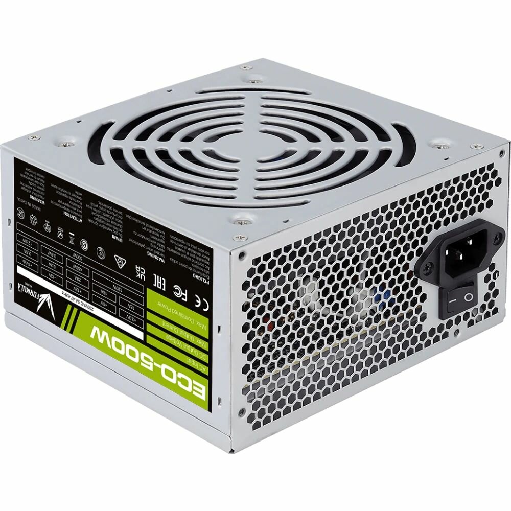 Блок питания компьютера FORMULA Блок питания 500W ECO-500W