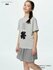 Футболка Uniqlo, размер 130, gray